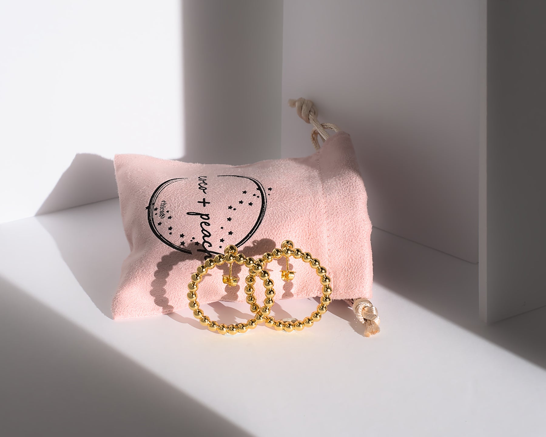 coco + peach jewelry | affordable + effortless jewelry for chic people